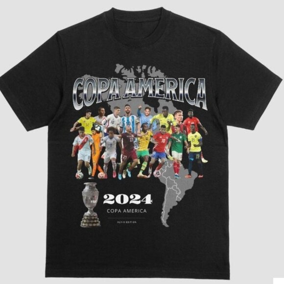 Gildan | Shirts | Copa America 224 Star Players Tshirt | Poshmark